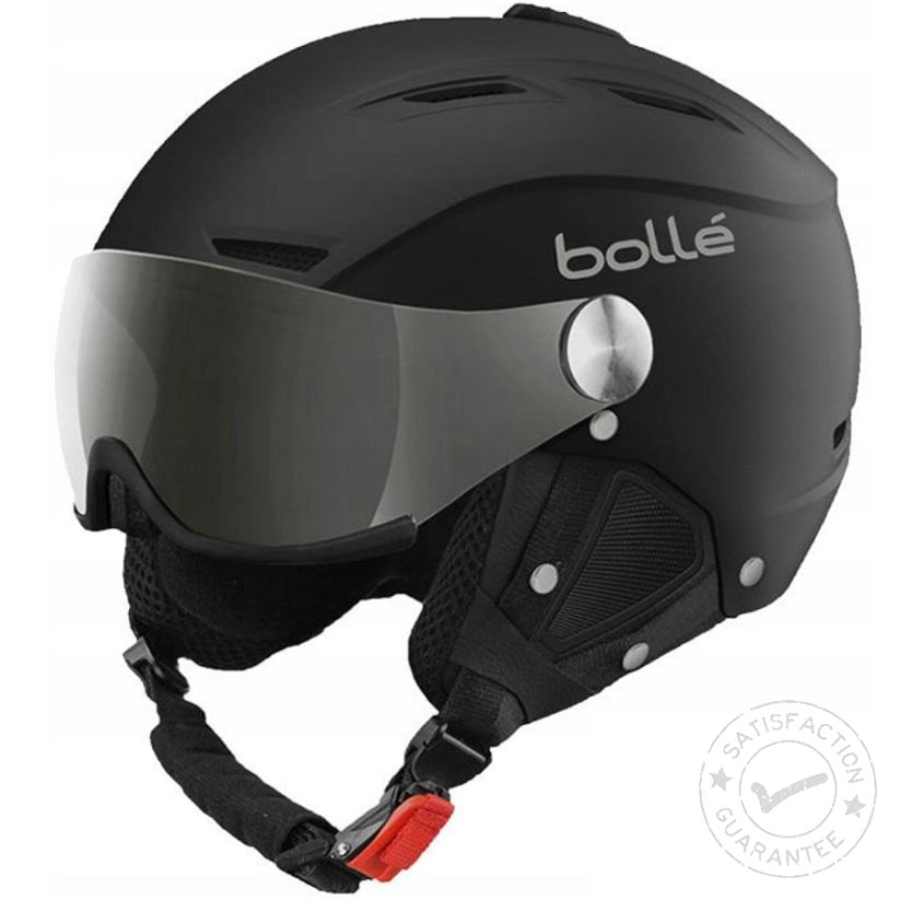 BOLLÉ Backline Visor soft black-silver (56-58 cm) + Extra Visor ...
