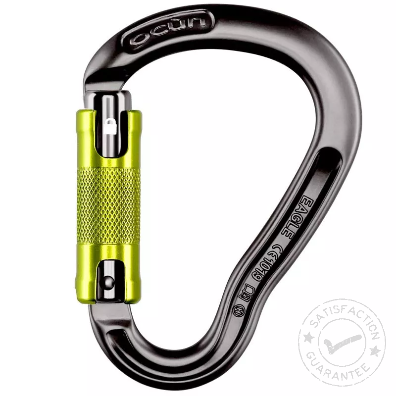 Karabinek OCÚN Eagle HMS Twist green :: XtremGear.pl