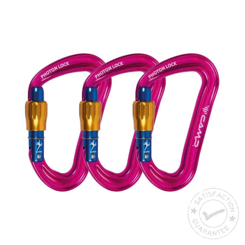 Karabinek wspinaczkowy CAMP Photon Lock Janja 3-Pack :: XtremGear.pl
