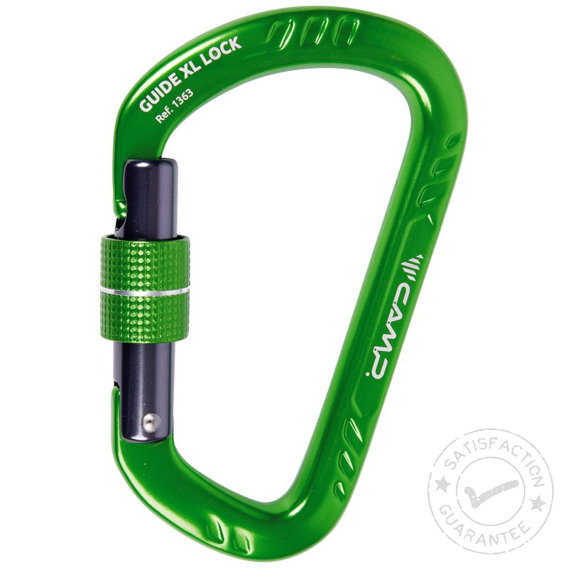 Carabiner CAMP Guide XL Lock green :: XtremGear.jp