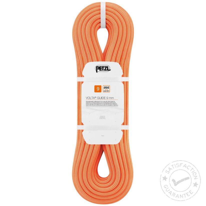 Lina PETZL Volta Guide 9mm 30m orange :: XtremGear.pl