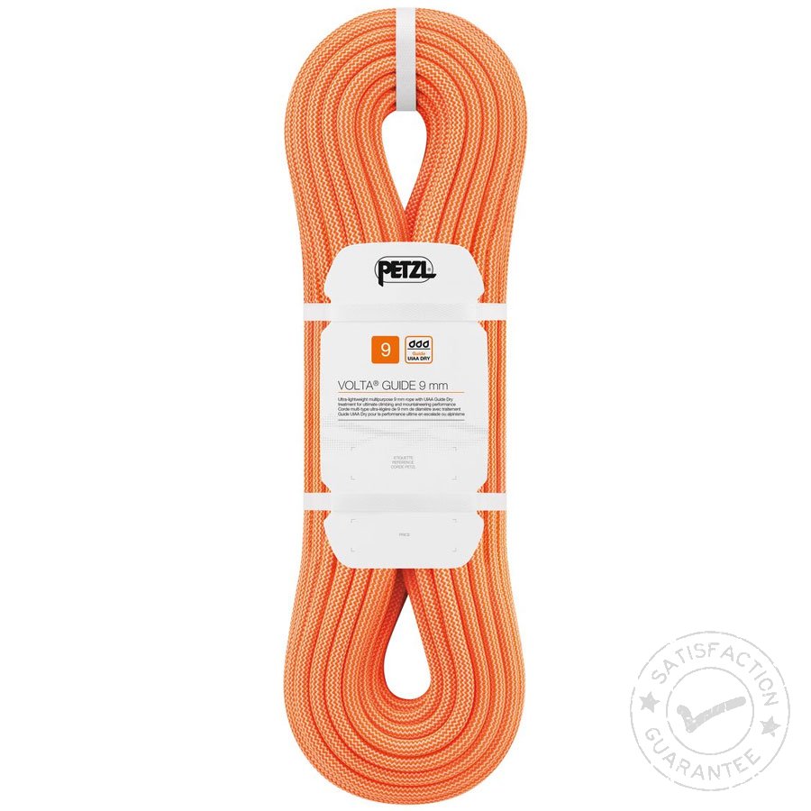 Lina PETZL Volta Guide 9mm 30m orange :: XtremGear.pl